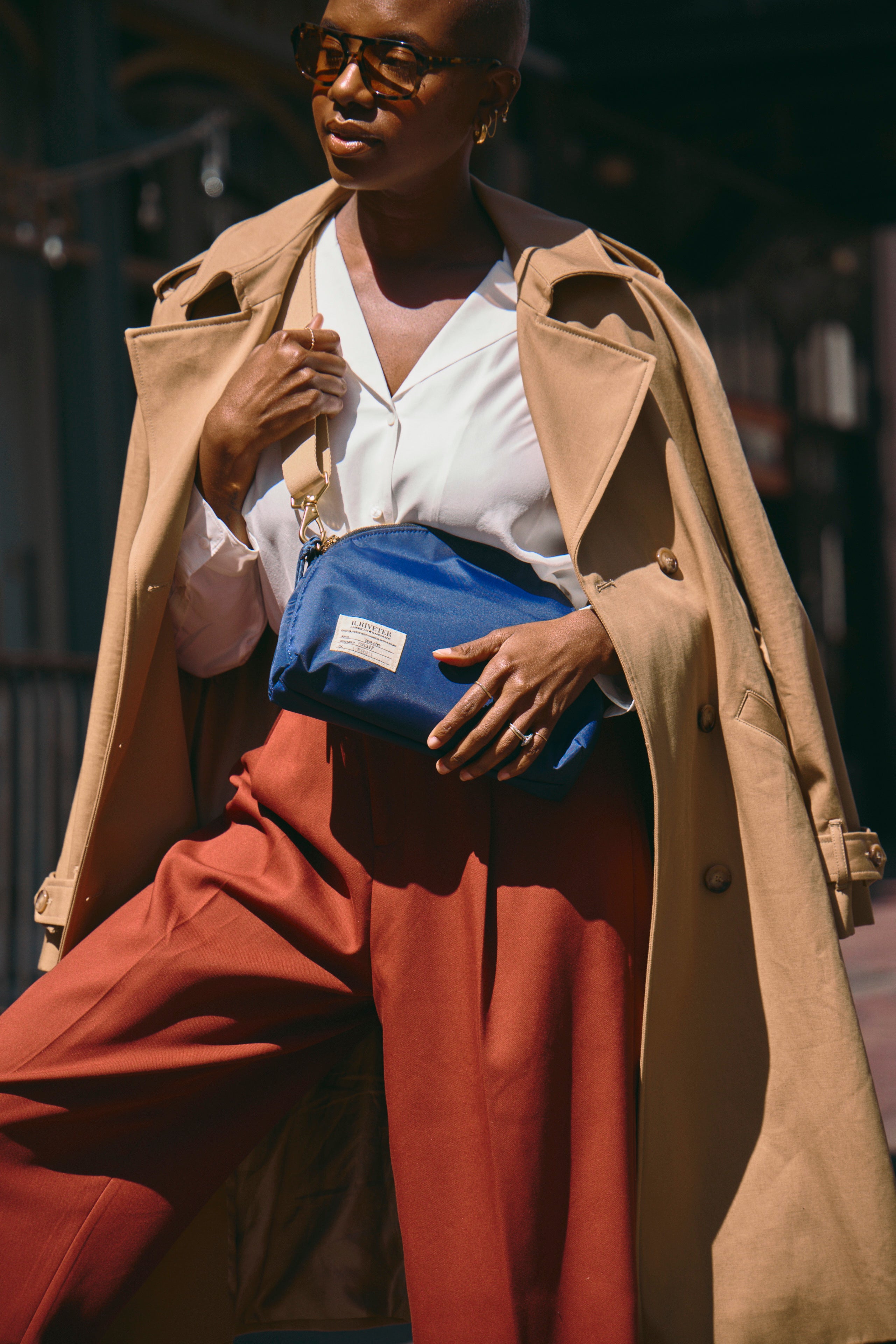 Hopper | Navy Nylon – R. Riveter