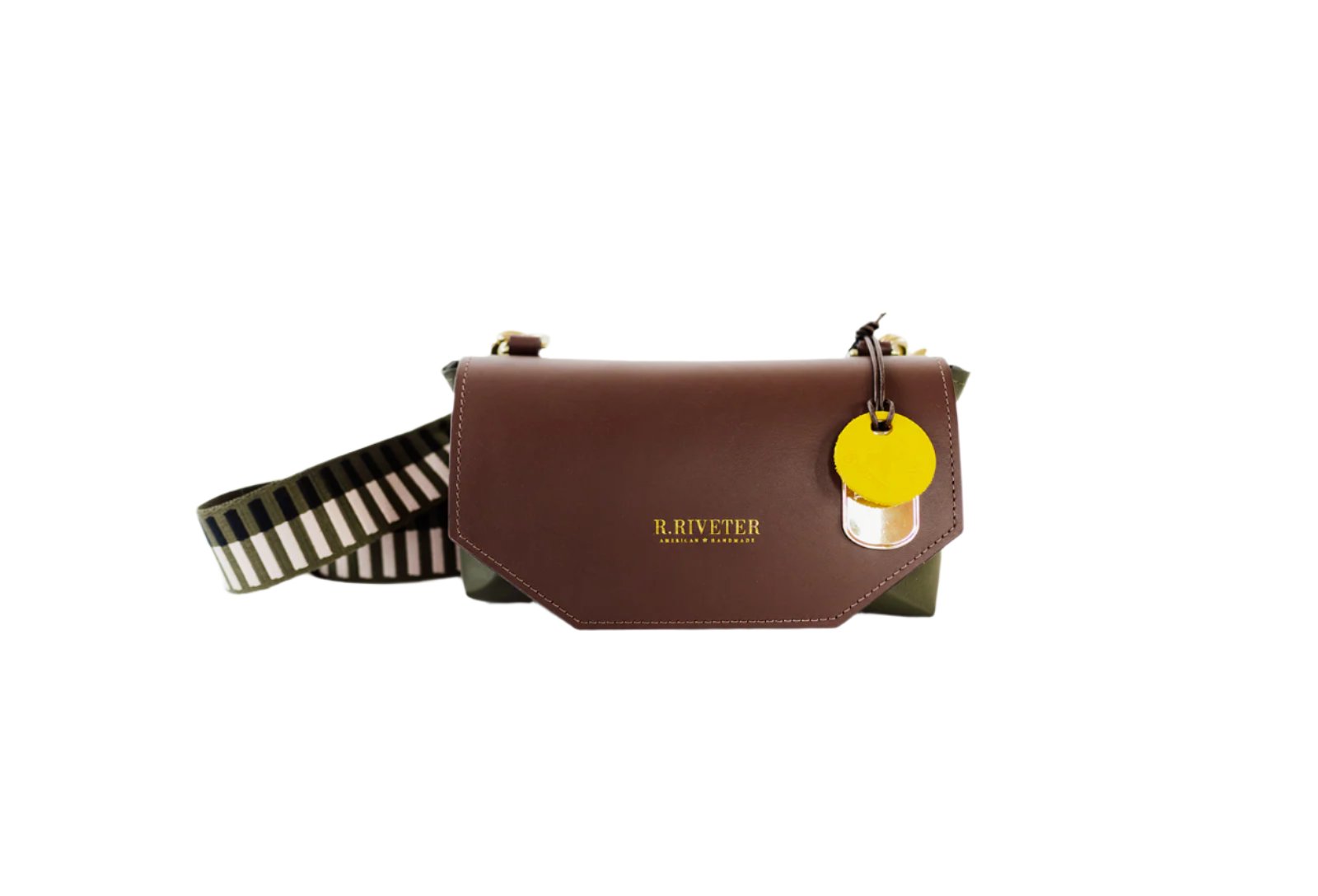 Whittle | Fatigue Nylon + Brown Leather – R. Riveter